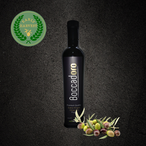 Boccadoro Early Harvest Premium Quality Extra Virgin Olive Oil - 500ml