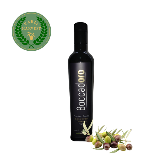 Boccadoro Early Harvest Premium Quality Extra Virgin Olive Oil - 500ml